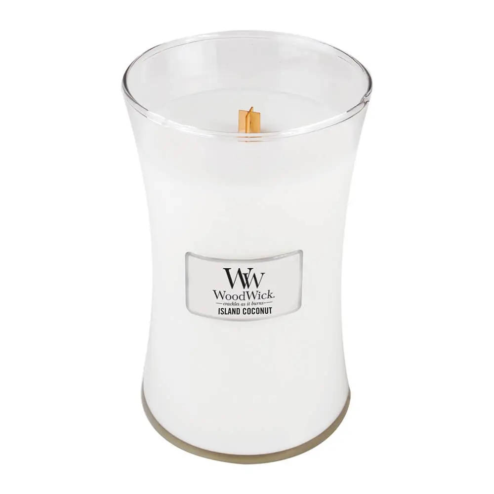 Woodwick Mirisna sveća Island coconut classic, Velika