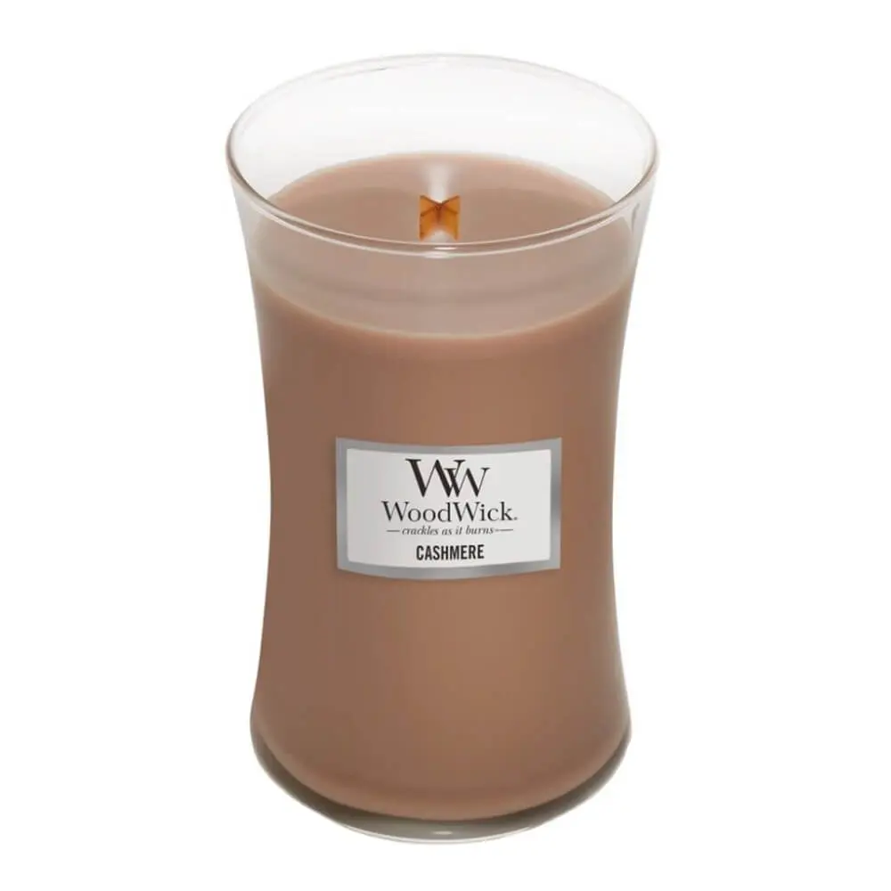 Woodwick Mirisna sveća Cashmere classic, Velika