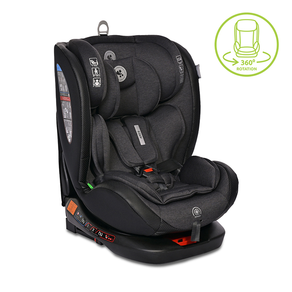 Lorelli Autosedište za decu Ares I-Size Isofix 40-150cm Black 10071792401