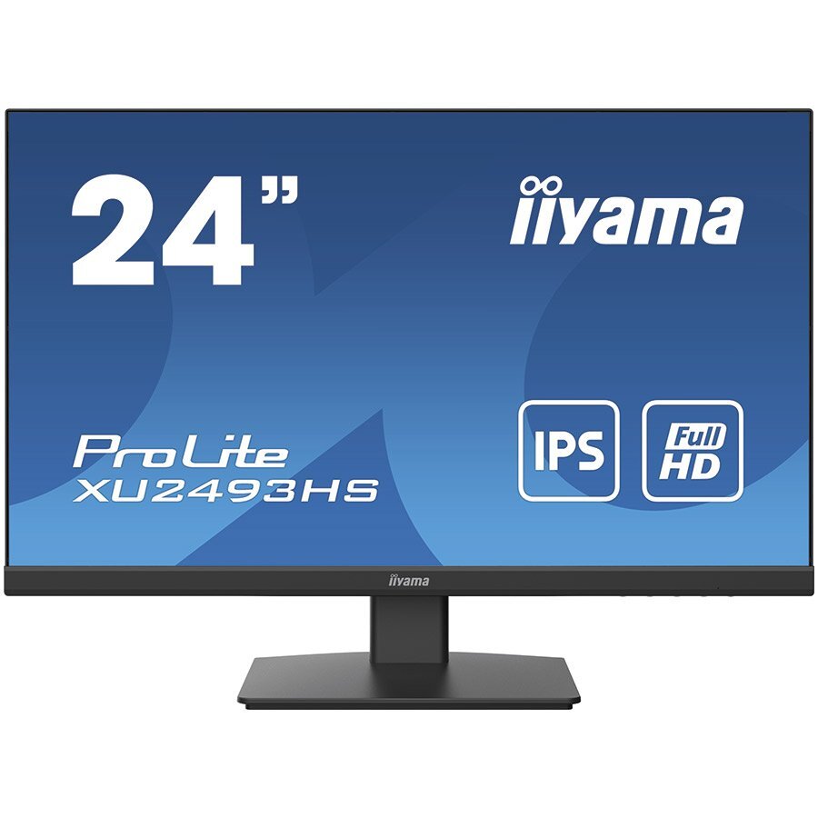 Monitor 28.3 IIYAMA ProLite XU2493HS-B4, FHD, IPS, 75Hz, 4ms, HDMI, VGA, DPID EK000490390