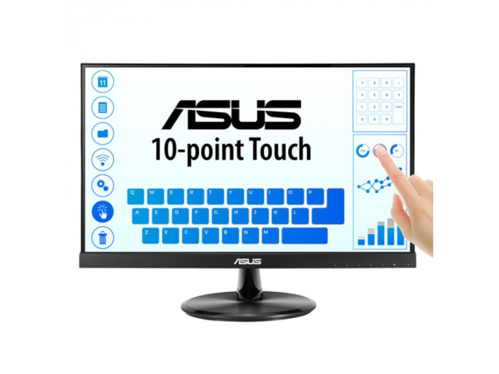 Monitor 21.5 ASUS VT229H, Touch, FHD, IPS, 60Hz, 5ms, HDMI, VGAID EK000572825