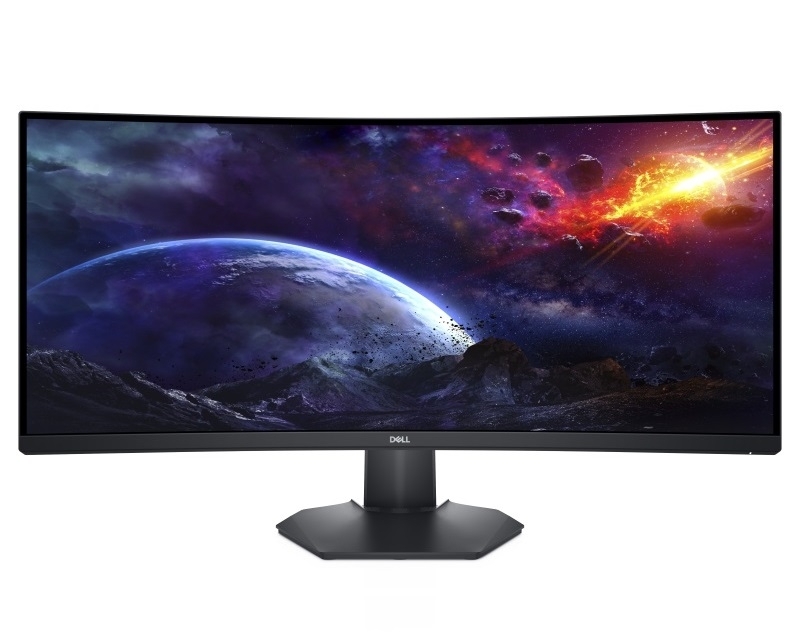 Monitor 34 DELL S3422DWG, WQHD, VA, FreeSync, zakrivljeni, 144Hz, 2ms, HDMI, DP, gamingID EK000527060