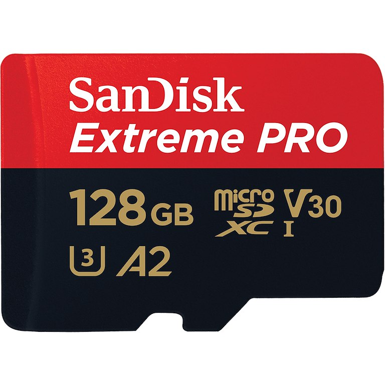 SanDisk Extreme PRO microSDXC UHS-I 128GB 200MB/s (SDSQXCD-128G-GN6MA)