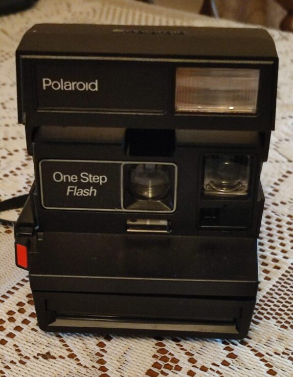 Polaroid one step flash fotoaparat