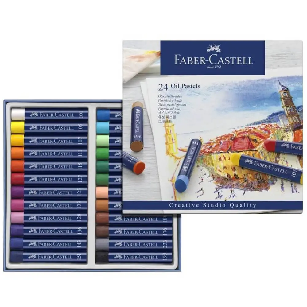 Faber castell Set uljane pastele, 24 komada