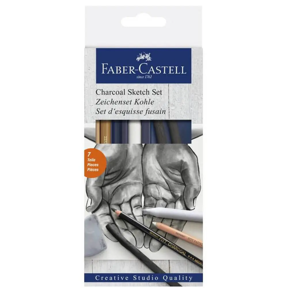 Faber-Castell 114002 Set za crtanje, 7 komada