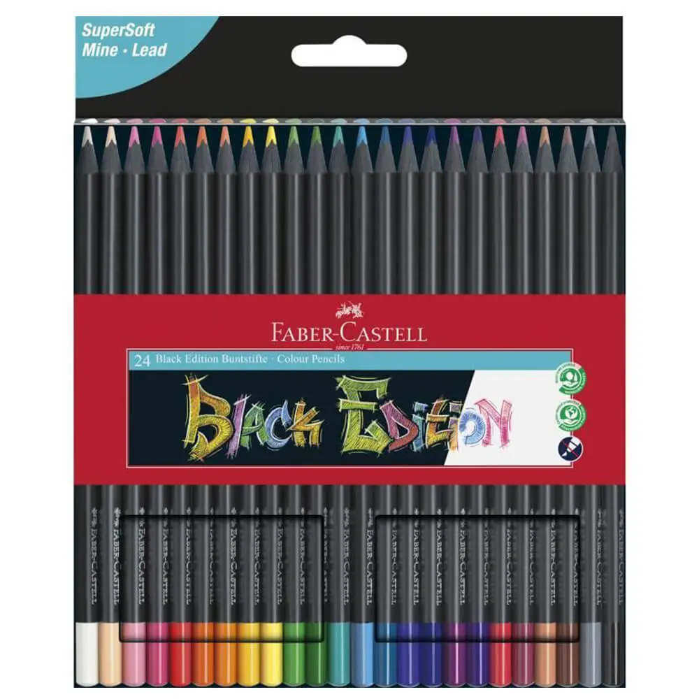 Faber-Castell 116424 Drvene bojice, 24 komada