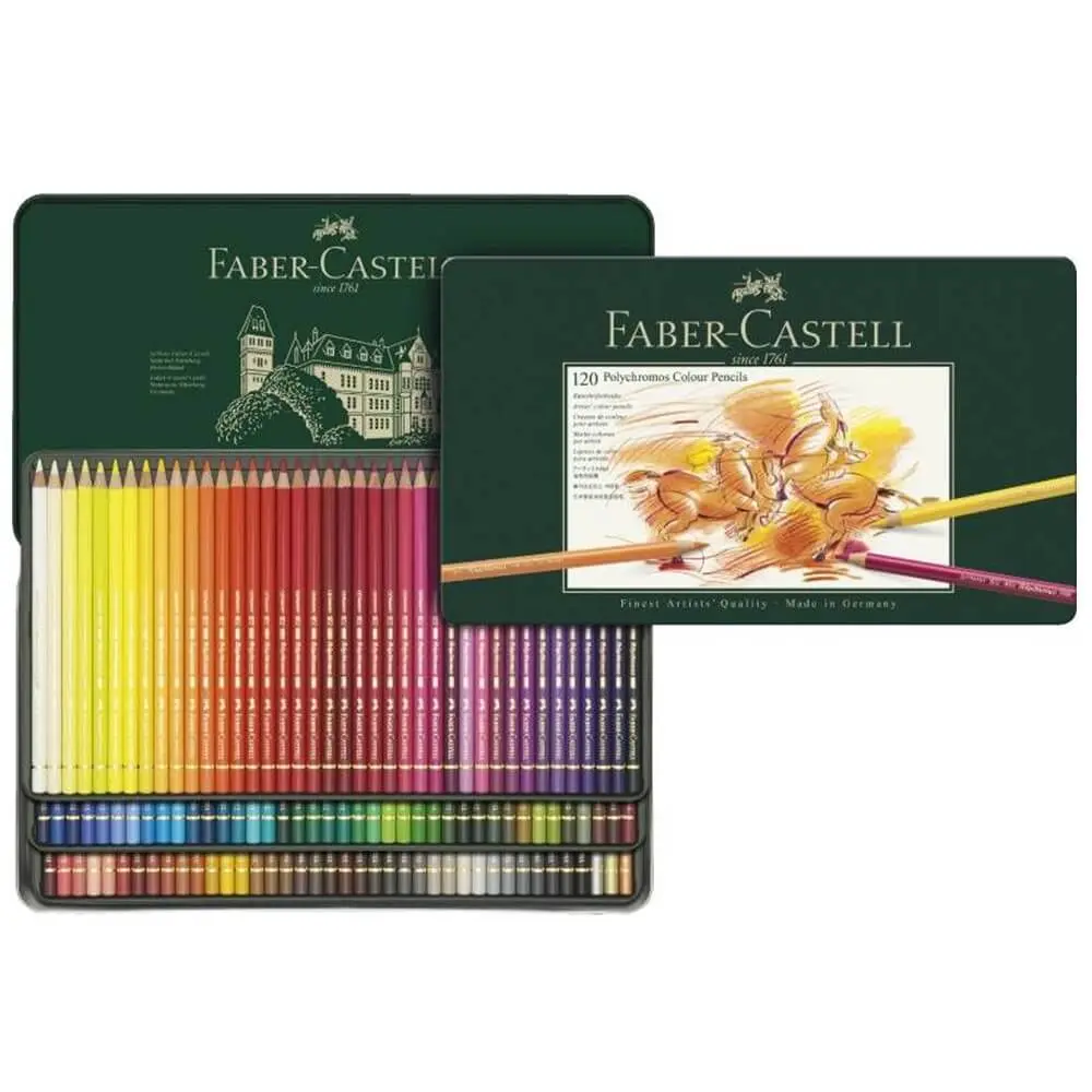 Faber-Castell 110011 Polychromos Drvene bojice, 120 komada