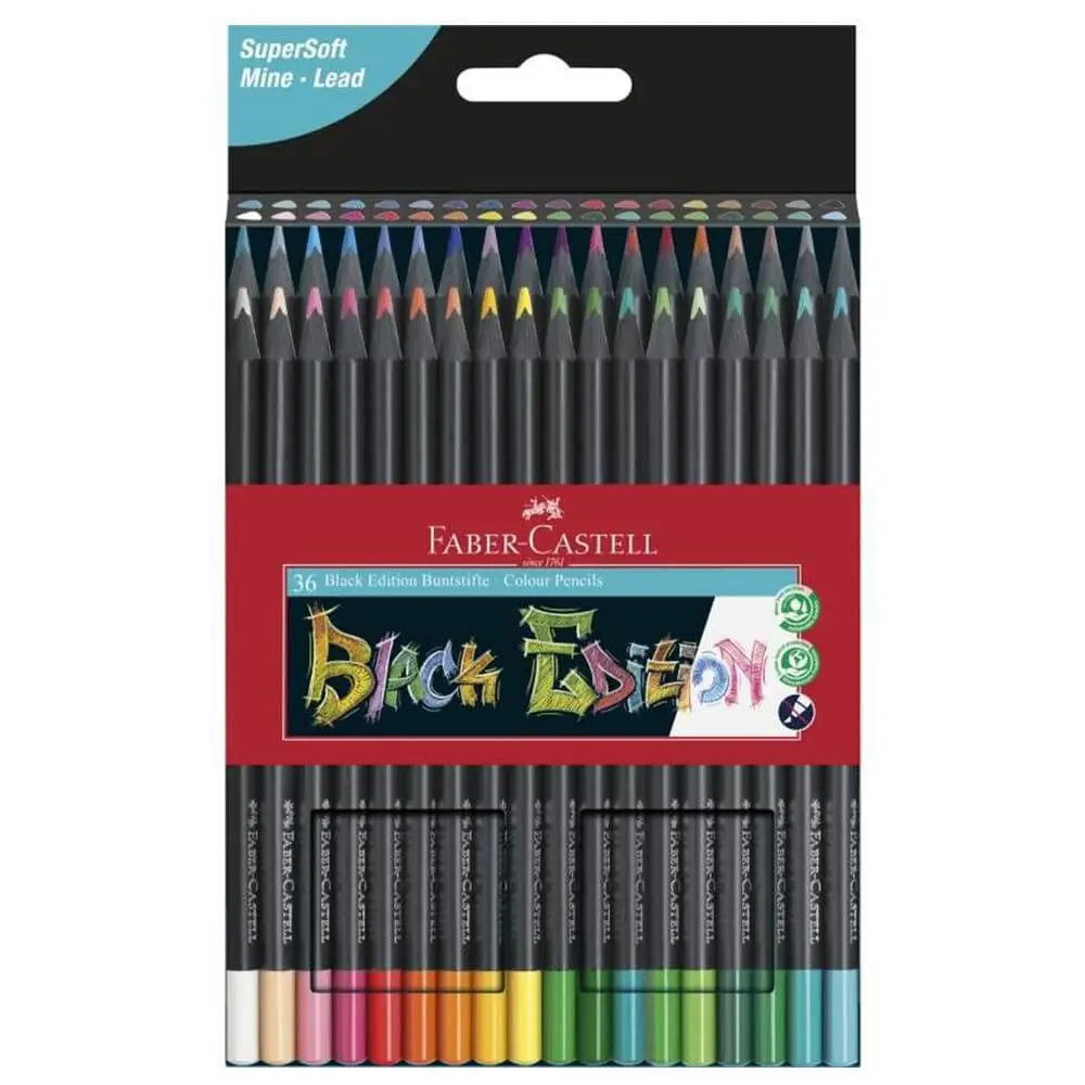 Faber-Castell 116436 Drvene bojice, 36 komada