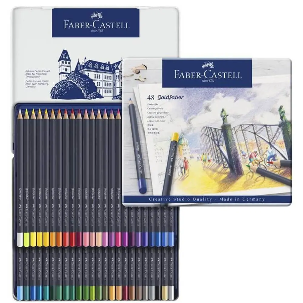 Faber-Castell Goldfaber 114748 Drvene bojice, 48 komada