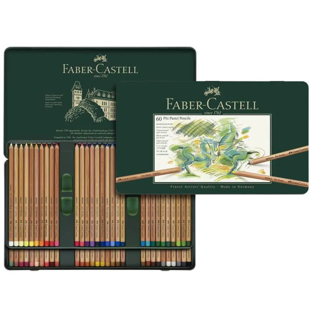 Faber-Castell 112160 Pitt Pastelne olovke, 60 komada