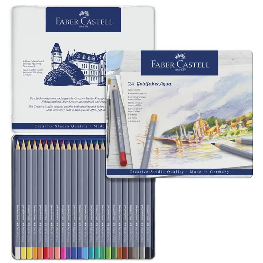 Faber-Castell Goldfaber 114624 Akvarel bojice, 24 komada