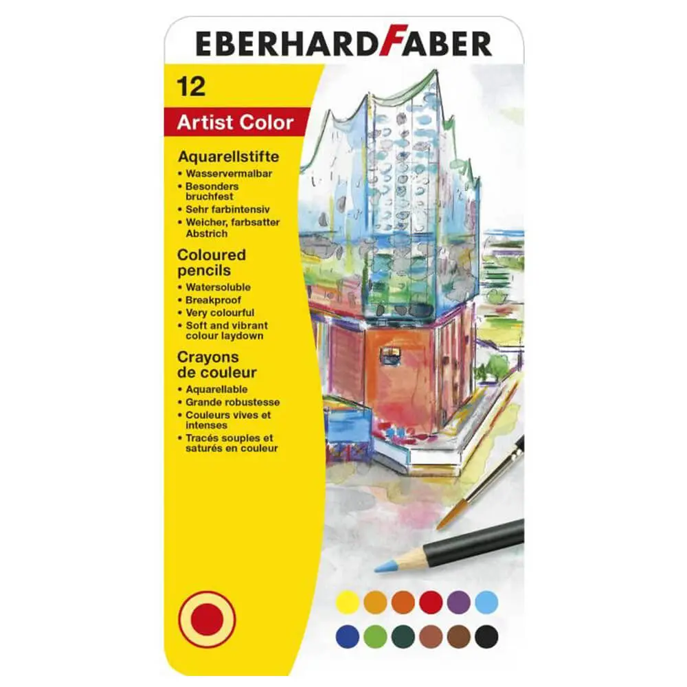 Eberhard Faber 516013 Set Akvakolor bojica, 12 komada