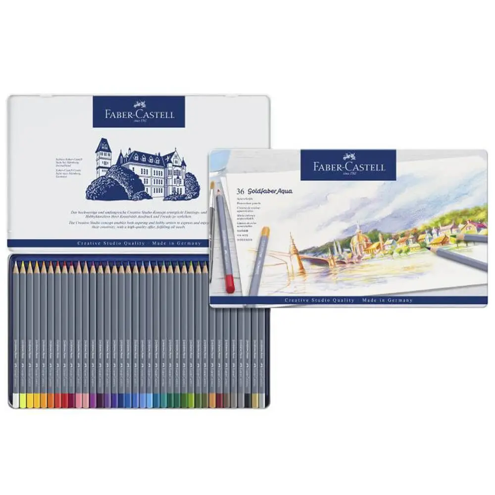 Faber Castell Goldfaber 114636 Set Akvarel bojica, 36 komada