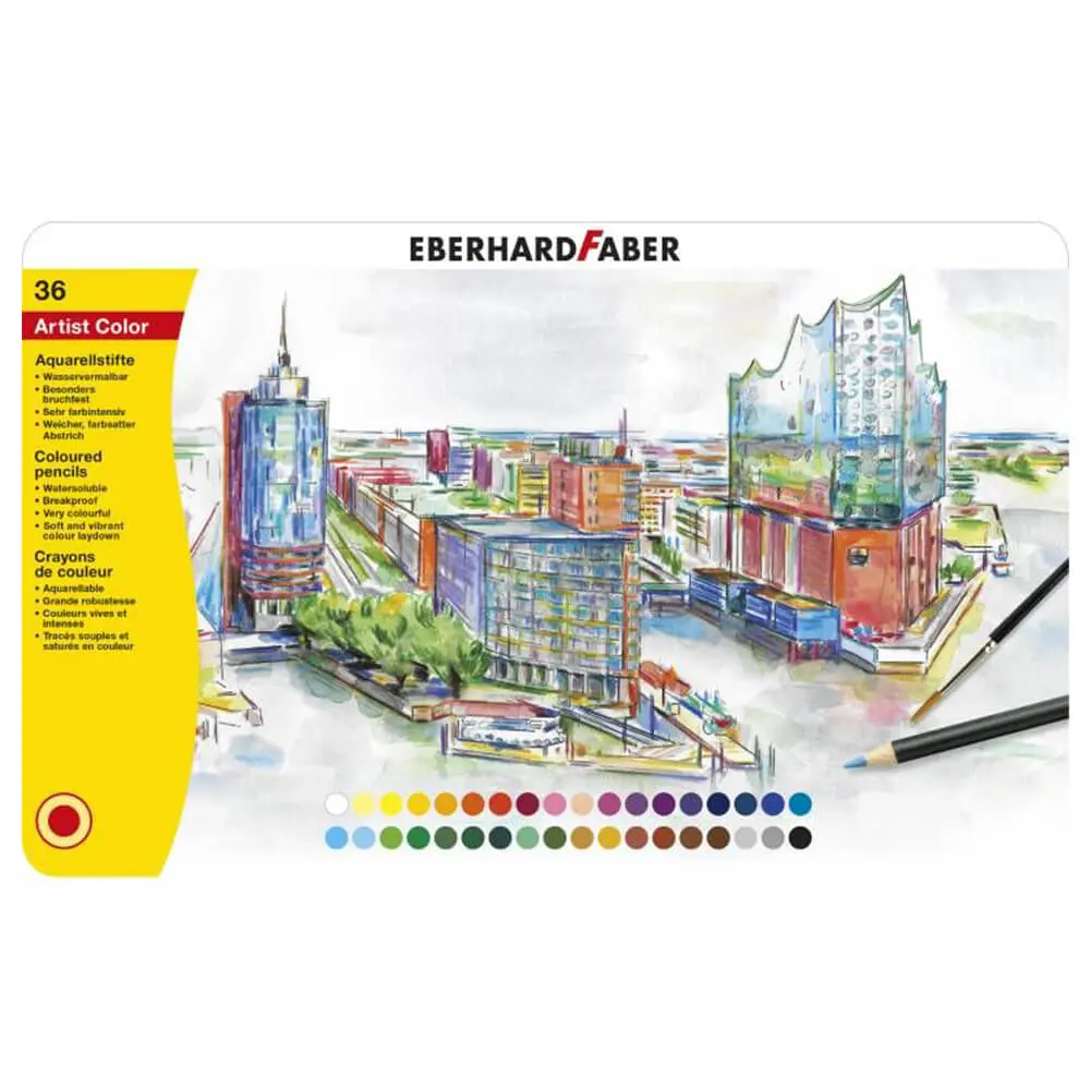 Faber-Castell Set Akvakolor bojica Eberhard 516036, 36 komada