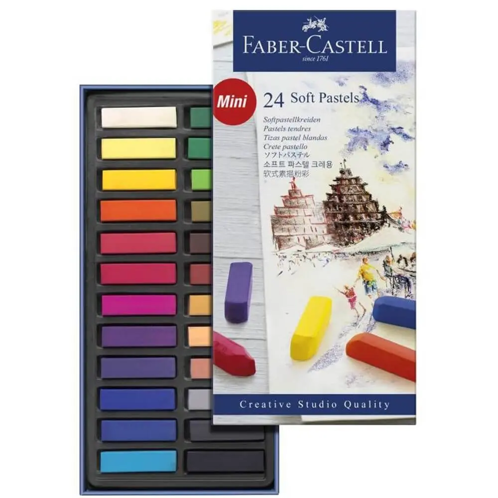 Faber-Castell 14240 Soft Pastele, 24 komada