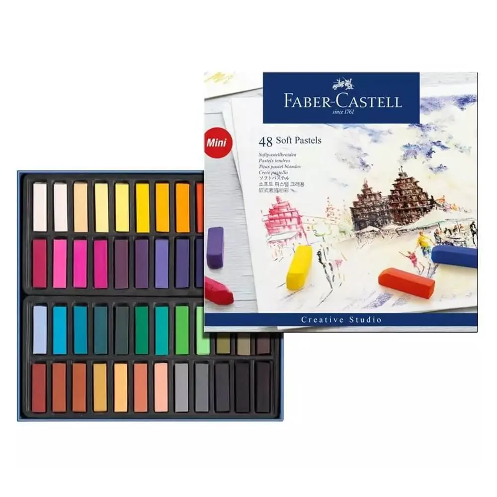 Faber-Castell Set Mekanih pastela 128248, 48 komada