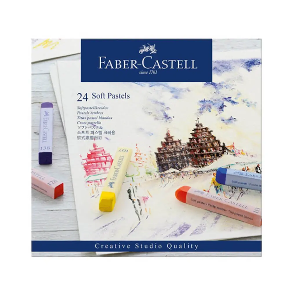 Faber-Castell Set Mekanih pastela 12660, 24 komada