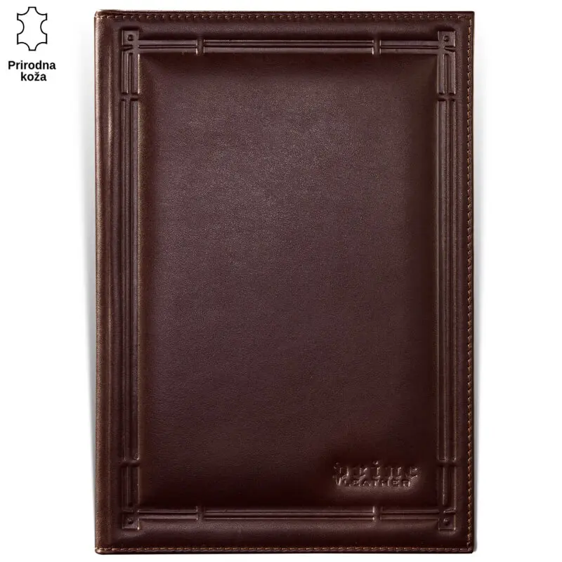 Princ Leather Kožni Rokovnik, B5, 330 listova