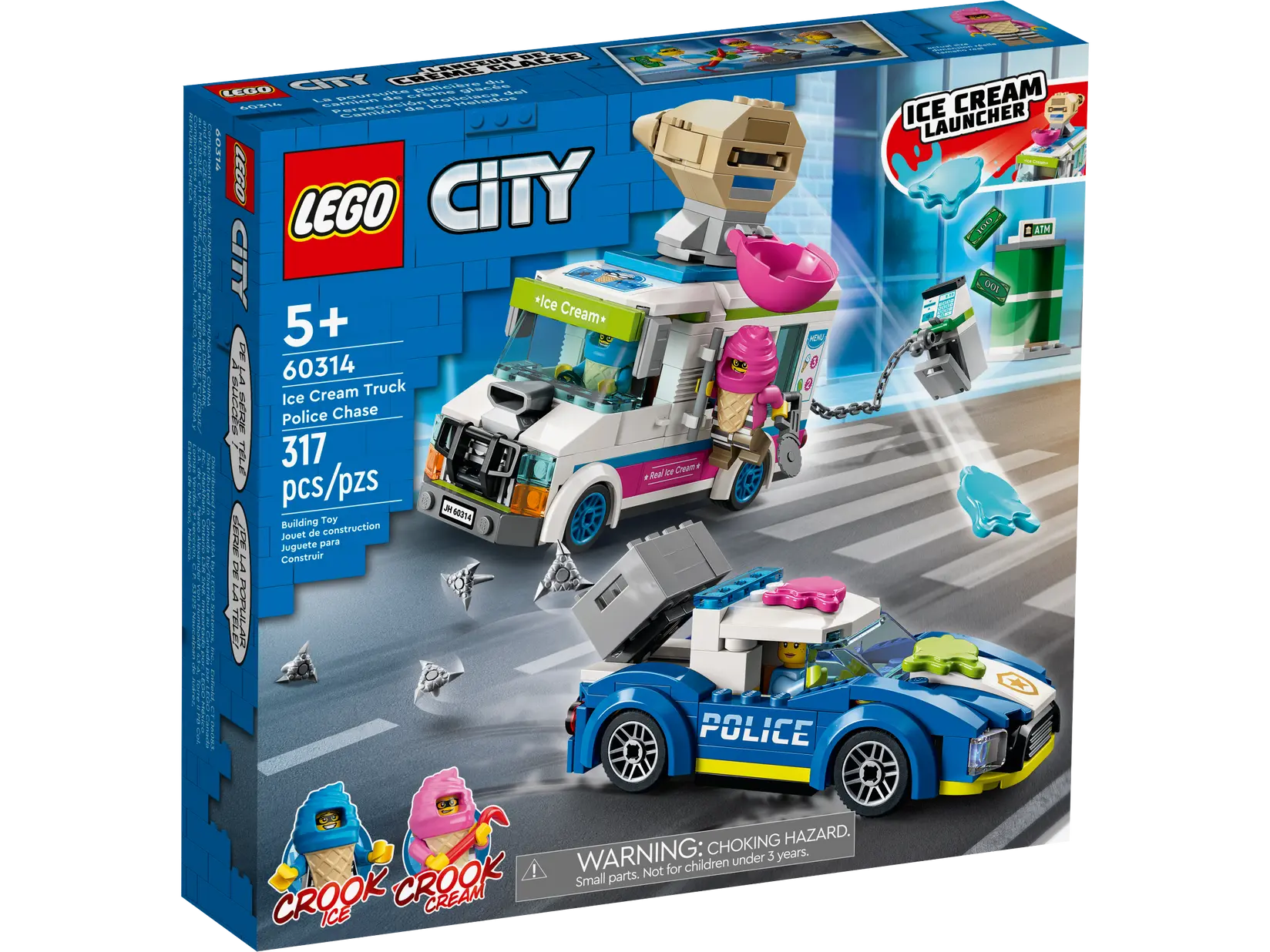 LEGO City Kocke Ice Cream Truck Police Chase