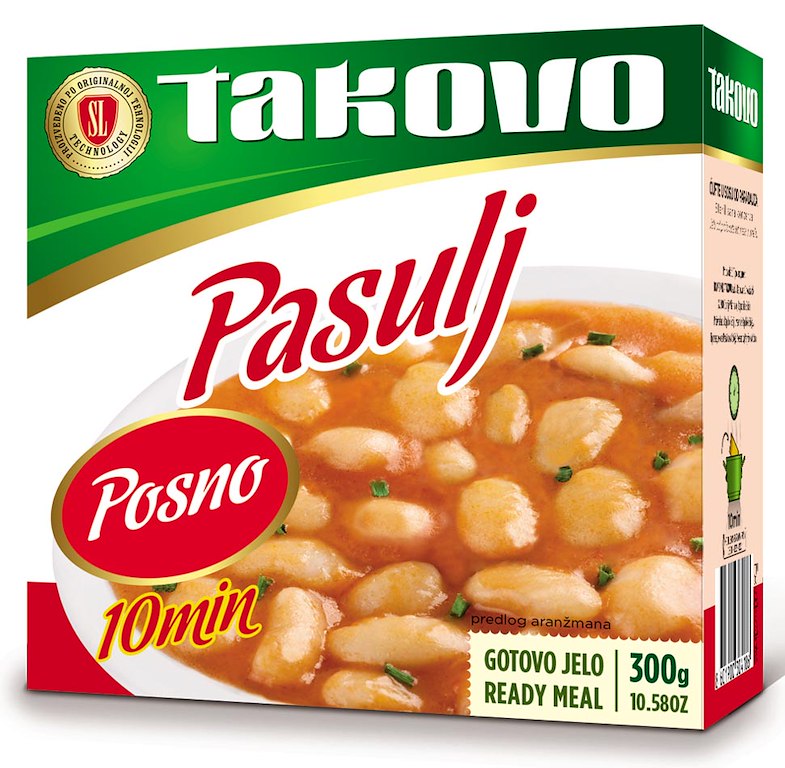 PASULJ POSNI 300G TAKOVO