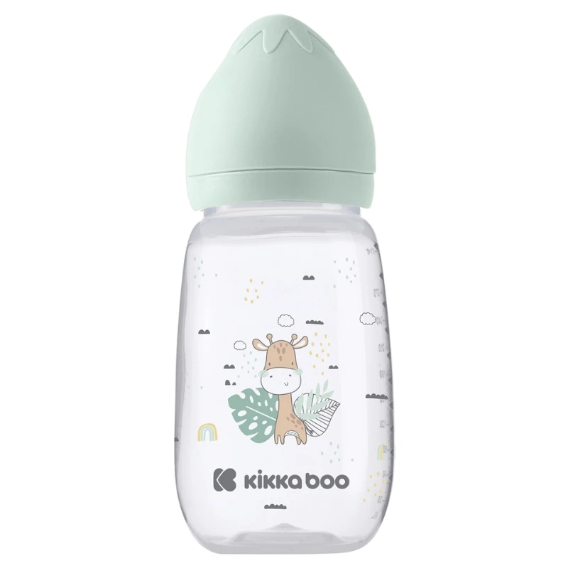 Kikka Boo Savanna flašica za bebe Anti-Colic 310ml Mint