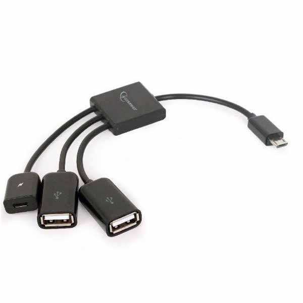 OTG HUB 2xUSB na micro USB