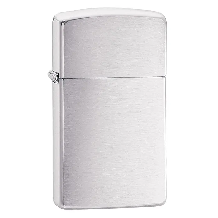 Zippo Upaljač slim Brushed Chrome 1600