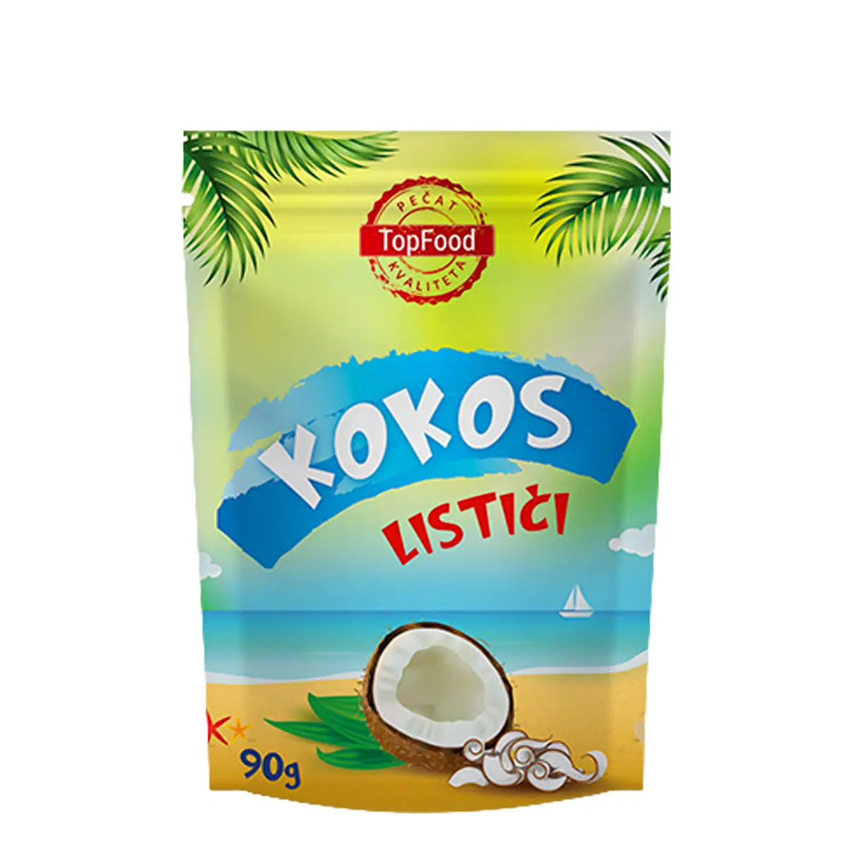 TopFood Kokos listići, 90g