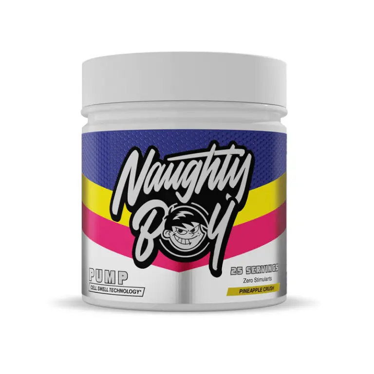 Naughty Boy Pump Pre-Workout, Ukus Ananas, 400g