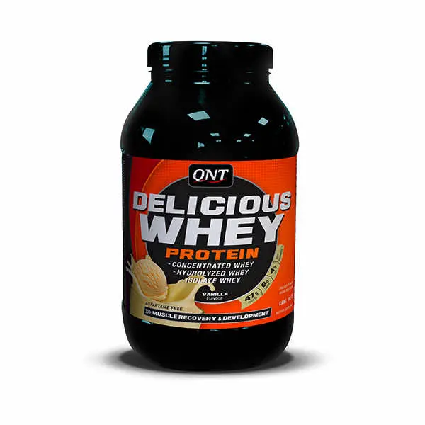 Qnt Delicious Whey Protein, Ukus Vanila, 908g