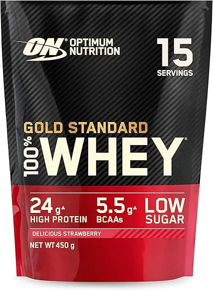 Optimum Nutrition Gold Standard 100% Whey Protein, 450g, Double Rich Chocolate