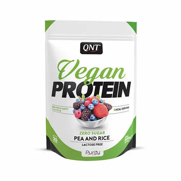 Qnt Vegan Protein, Ukus Šumsko voće, 500g