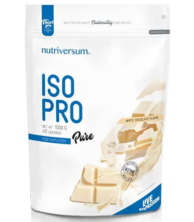 PurePro ISO Pro, White Chocolate, 1000 g