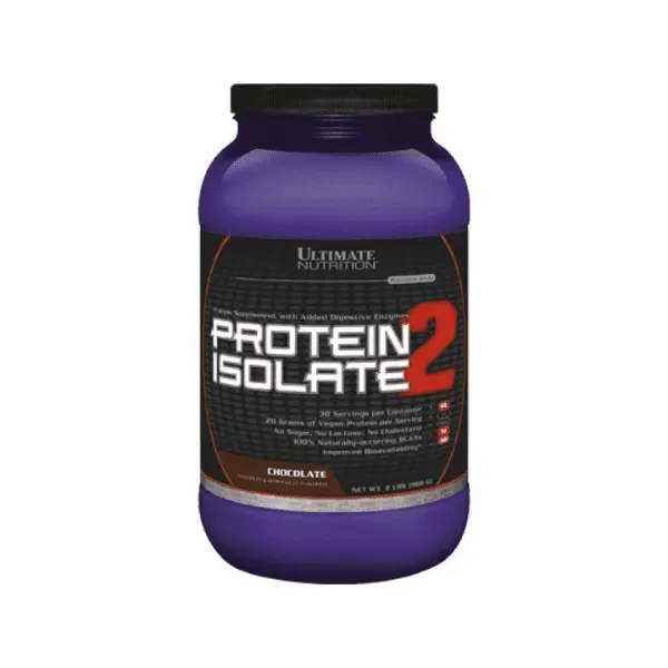 Ultimate Nutrition Protein Isolate, Čokolada, 908g