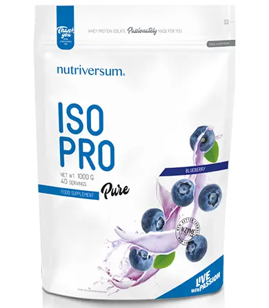 PurePro ISO Pro, Blueberry, 1000 g