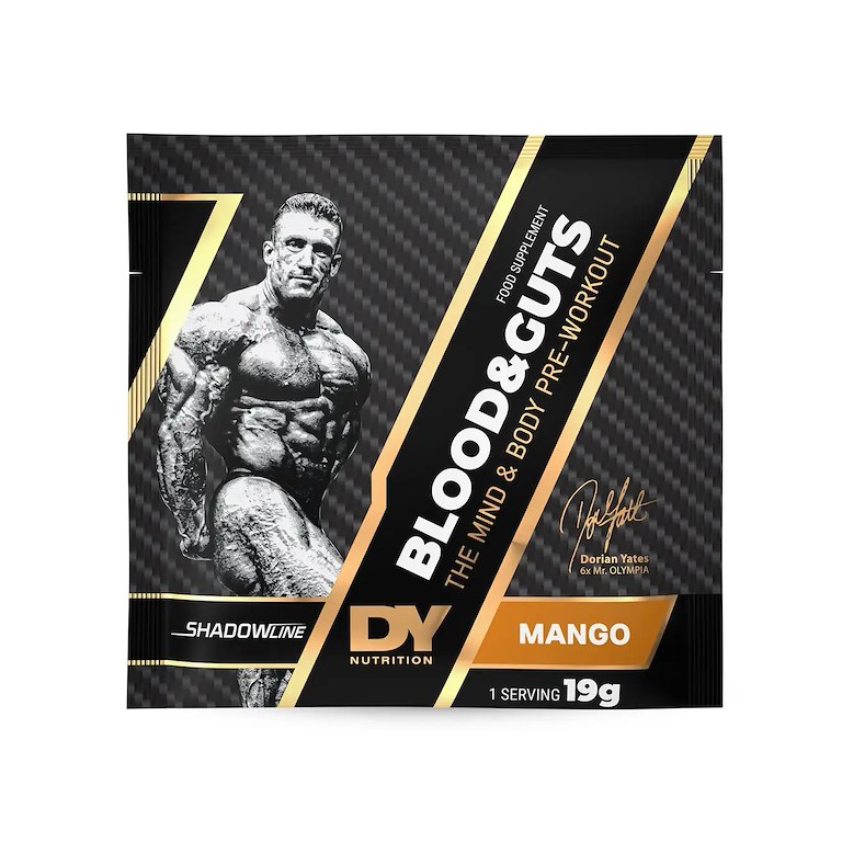 DY Nutrition Blood&Guts, Mango, 19g