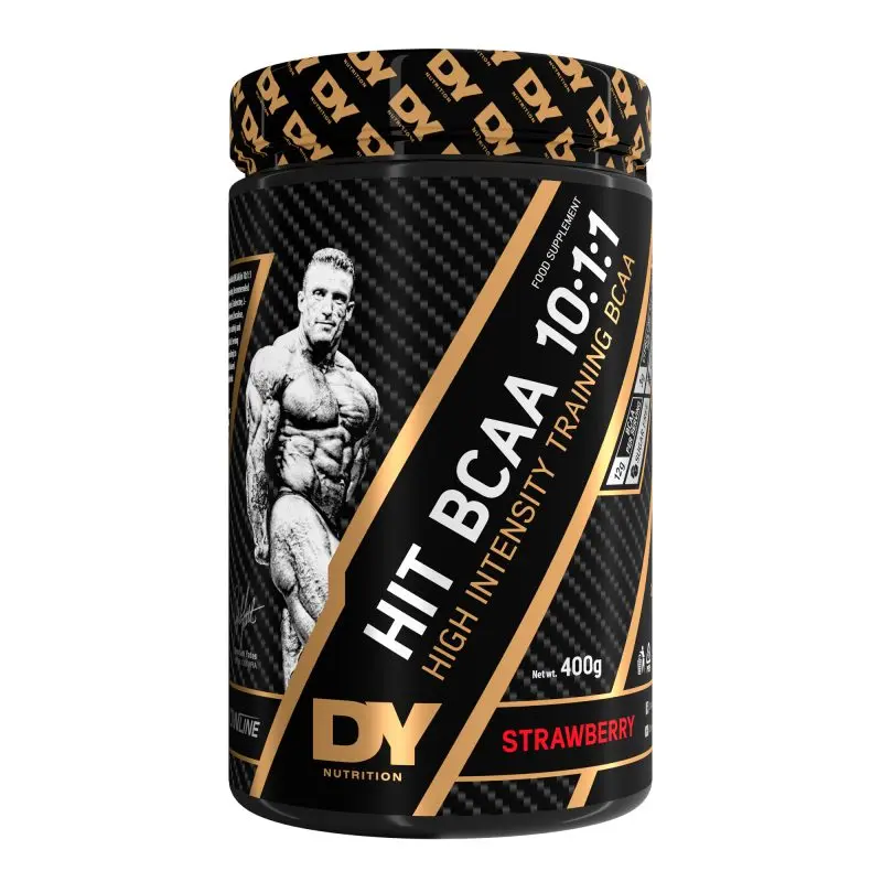 DY Nutrition HIT BCAA 10:1:1, Jagoda, 400g