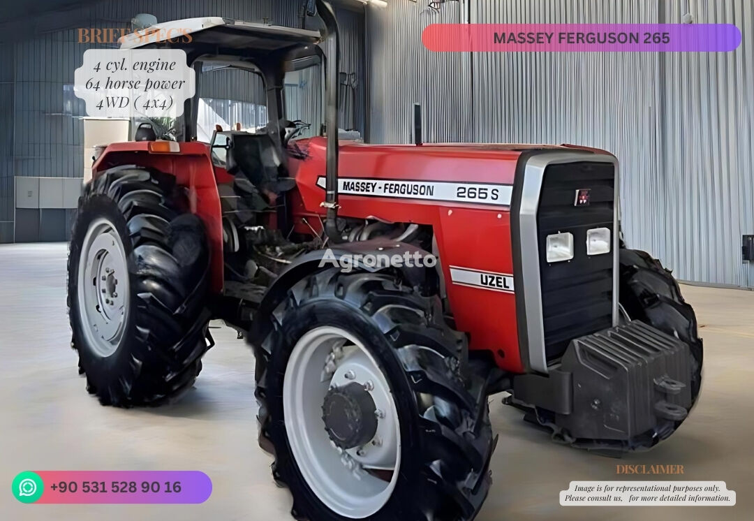 Massey Ferguson 265 traktor točkaš