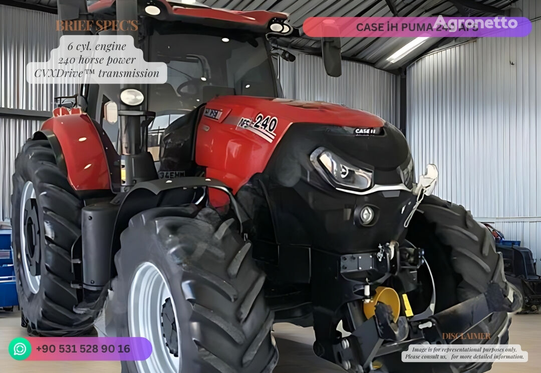 Case IH Puma 240 traktor točkaš