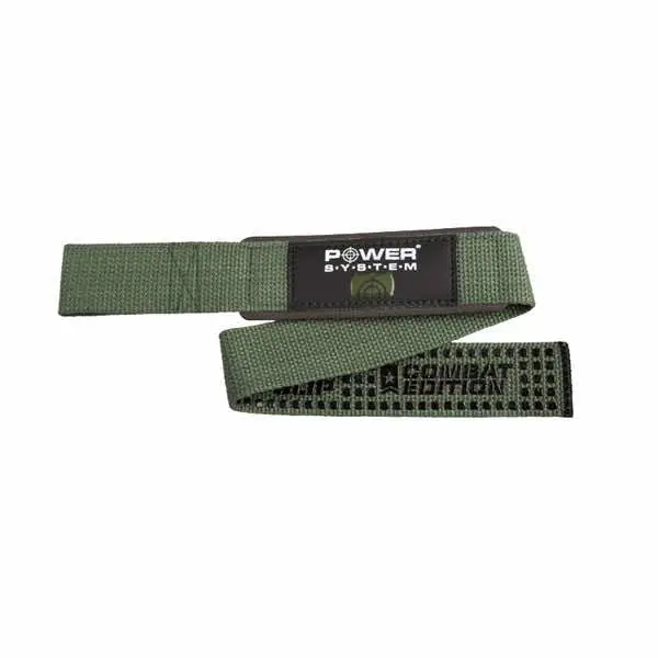 Power System LIFTING STRAPS X COMBAT Gurtne, Maslinaste