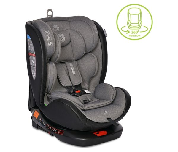 LORELLI AUTO SEDISTE ARES I-SIZE ISOFIX (40-150cm) - GREY