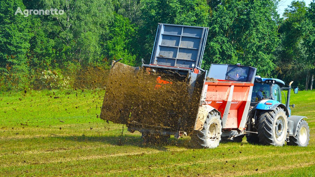 Novi Metal-Fach N277/6- 16t - CERBERUS VERTI jednoosiowy rasipač stajnjaka