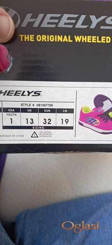 Heelys patike sa tockovima