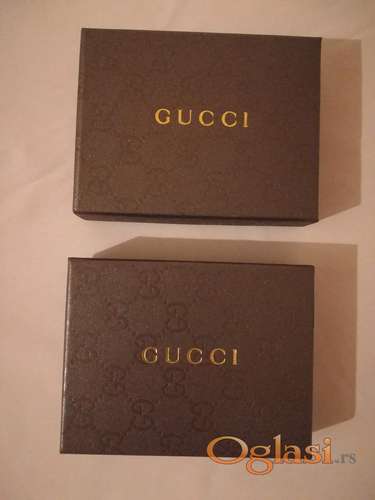 Novi muski kozni markirani novcanik Gucci Novo