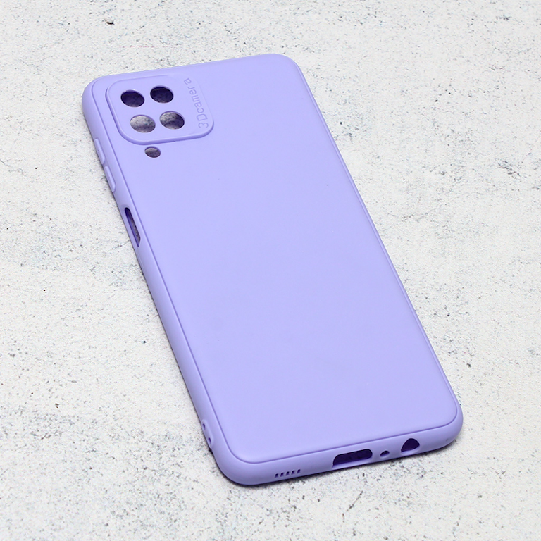 Zastitna maska (futrola) 3D Camera - Samsung A125F Galaxy A12 ljubicasta