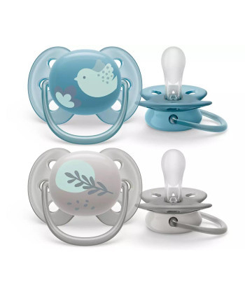 Avent Varalica Ultra Soft za dečake 6-18 Bird SCF091/15