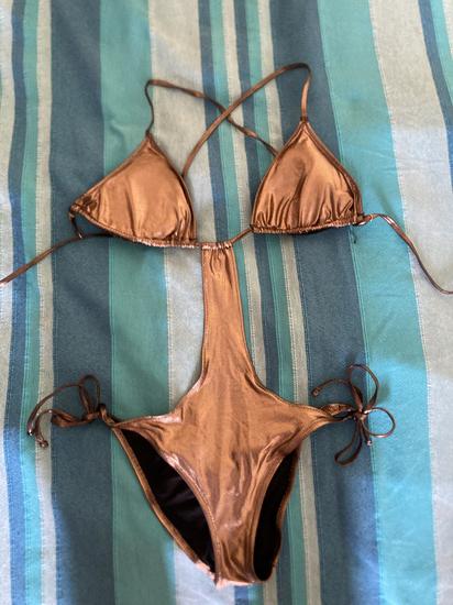 Bronzani monokini nov bez etikete 36/38