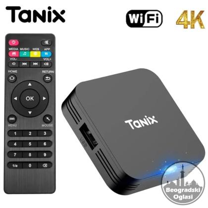 Tanix TX1 Smart tv box za gledanje besplatne kablovske televizije iz celog sveta