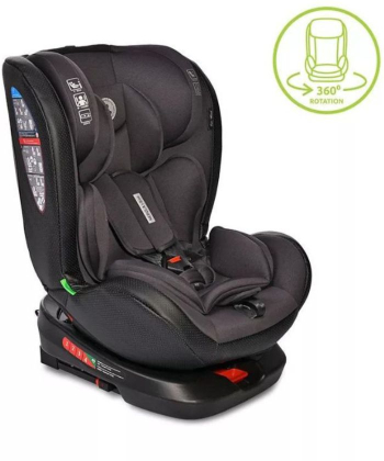 Lorelli Bertoni Nebula i-Size Isofix auto sedište za decu 40-150 cm - Black